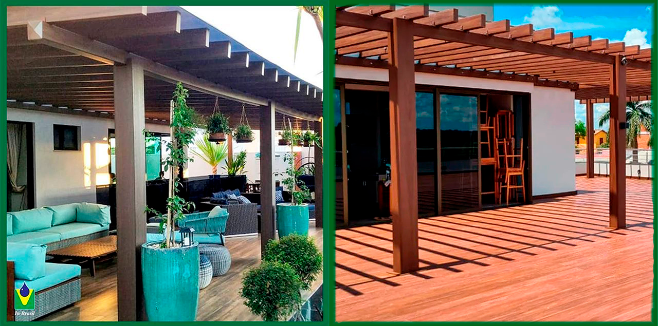 Deck Pergolado - HOME